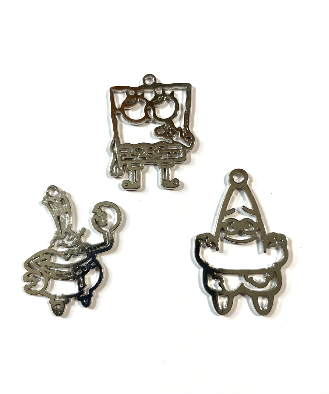 Spongebob Squarepants Characters Necklace And/or Earrings, Gift Boxed ...