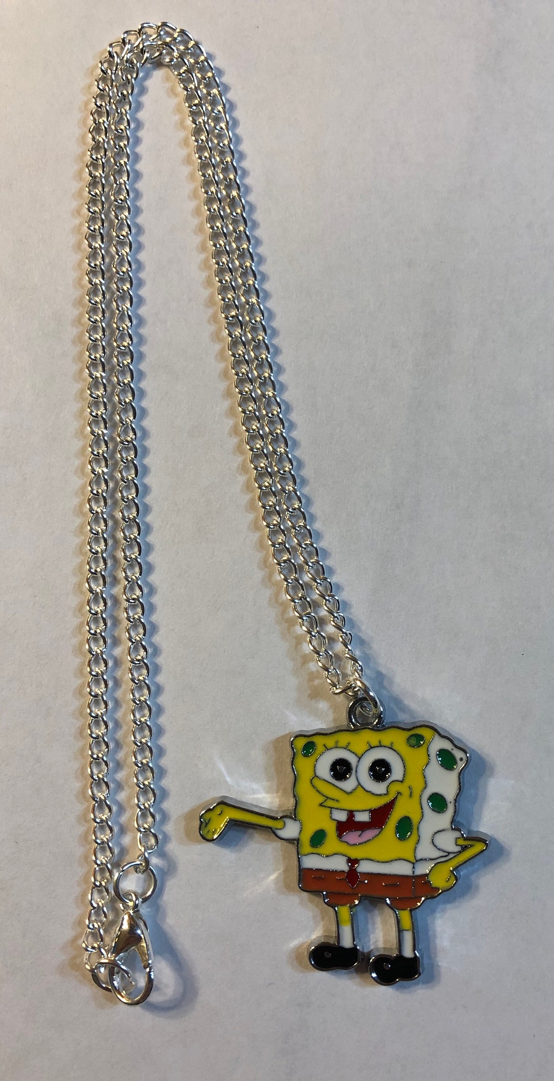 Spongebob Squarepants Necklace And/or Earrings, Gift Boxed With Ornate ...