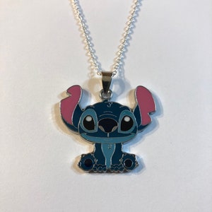 Lilo & Stitch Collection Medallion Necklace Gift Boxed With Ornate ...