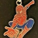 Large 2" Spider Superhero Pendant Medallion Necklace Chain Medallion ...