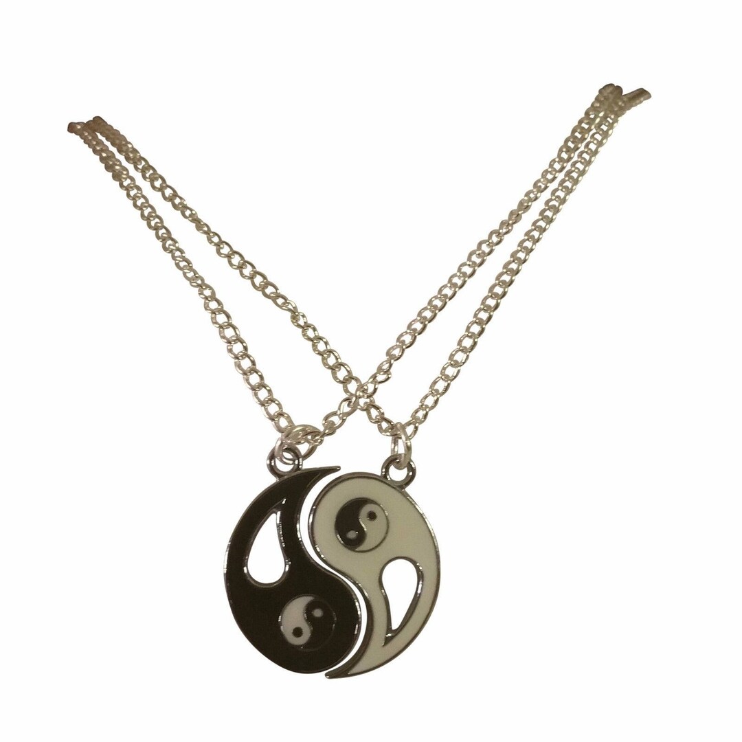 Best Friend, Friendship, BFF, Yin And/or Yang Necklaces, 18 Chains Gift ...