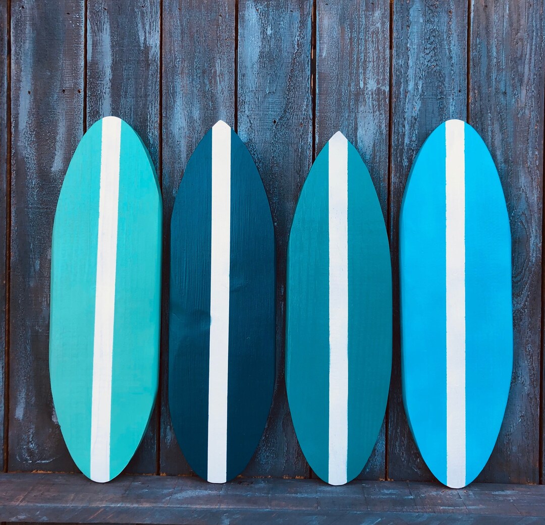 Surfboard Wall Decor Wall Art, Custom Colors Available - Etsy