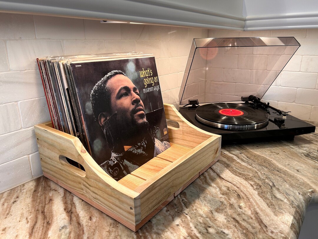 Vinyl Elegant LP Record Storage Bin - Etsy