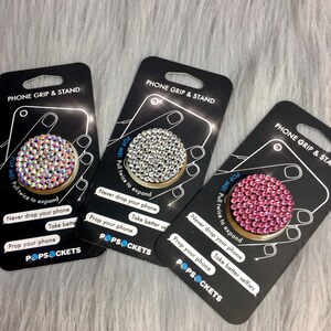 Bling Popsocket With Swarovski Crystals - Etsy