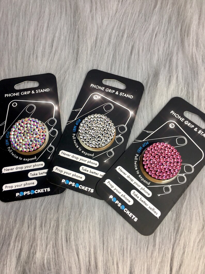 Bling Popsocket With Swarovski Crystals - Etsy