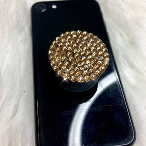 Gold Swarovski Crystal Bling Popsocket - Etsy