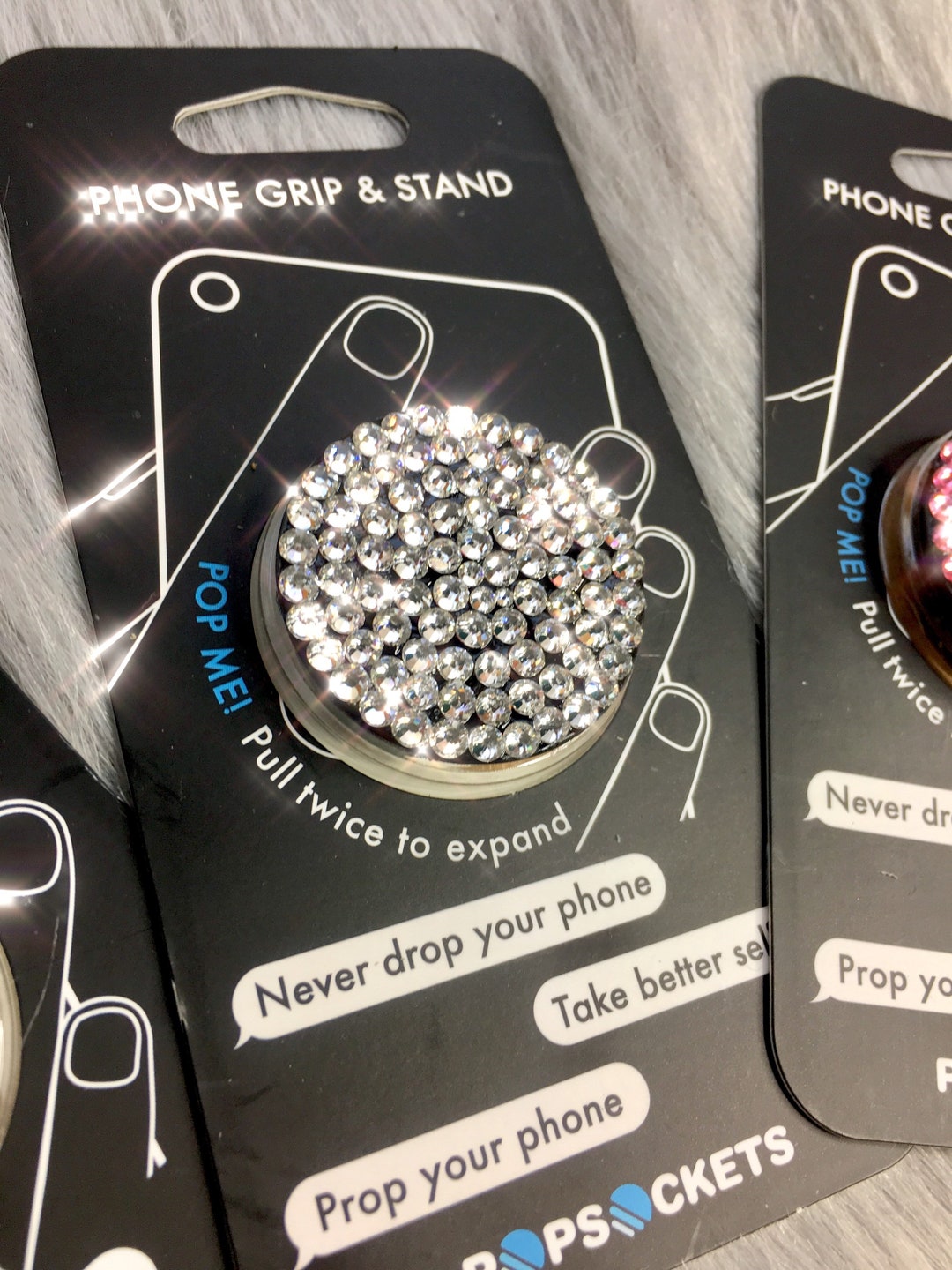 Bling Popsocket With Swarovski Crystals - Etsy