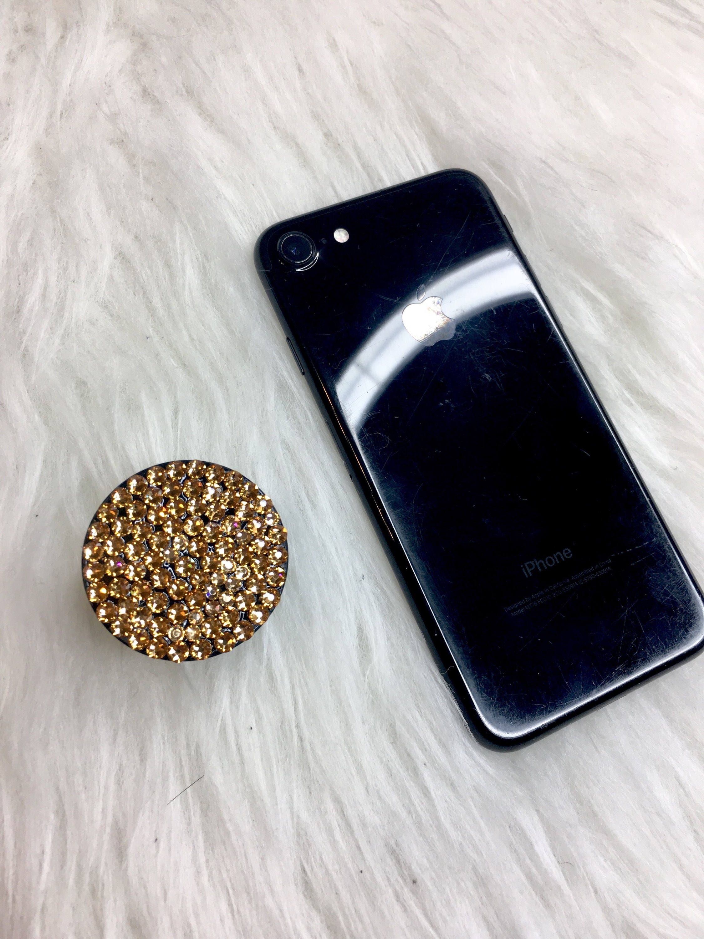 Gold Swarovski Crystal Bling Popsocket - Etsy