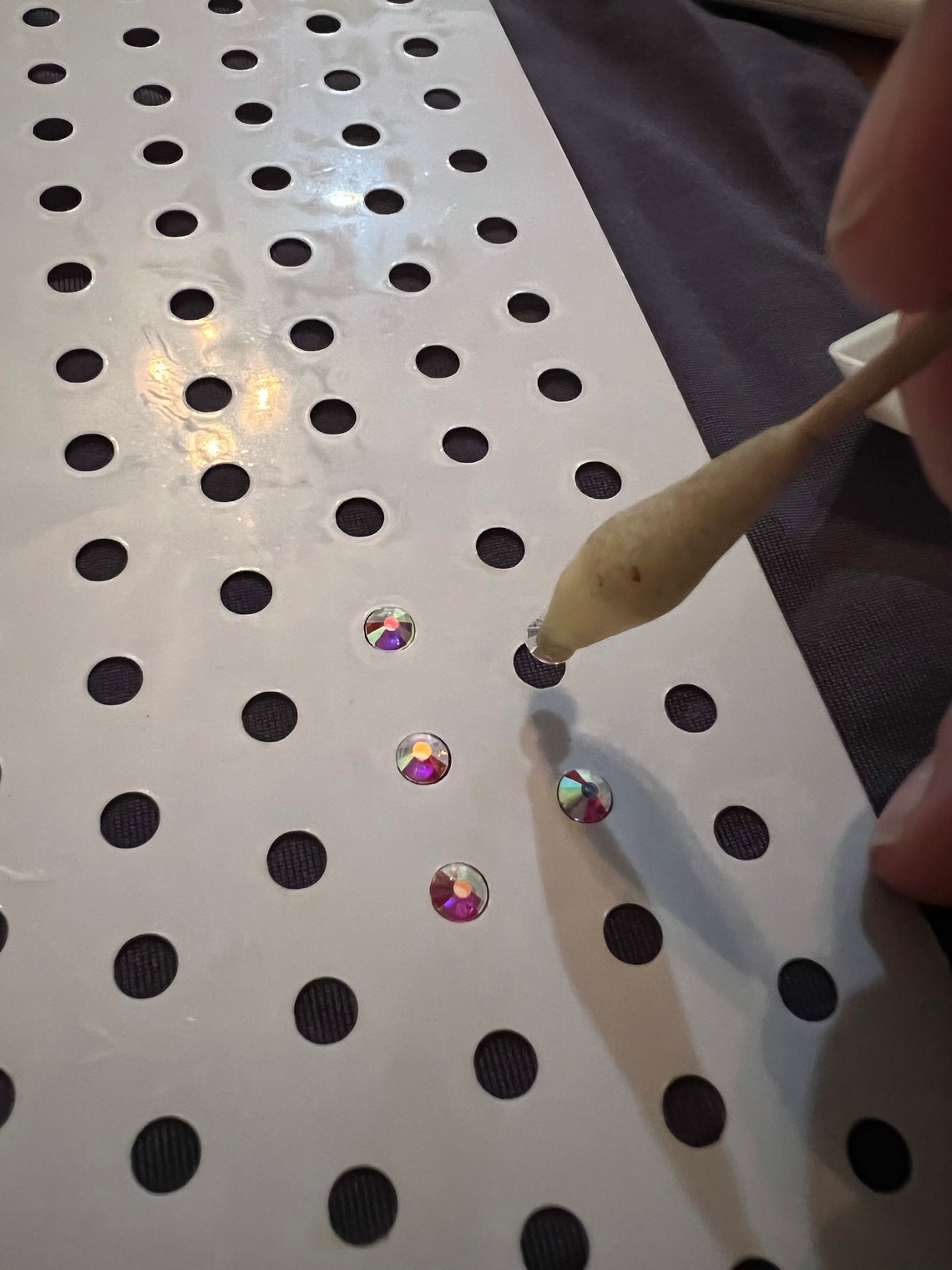 Rhinestone Application Template - Etsy