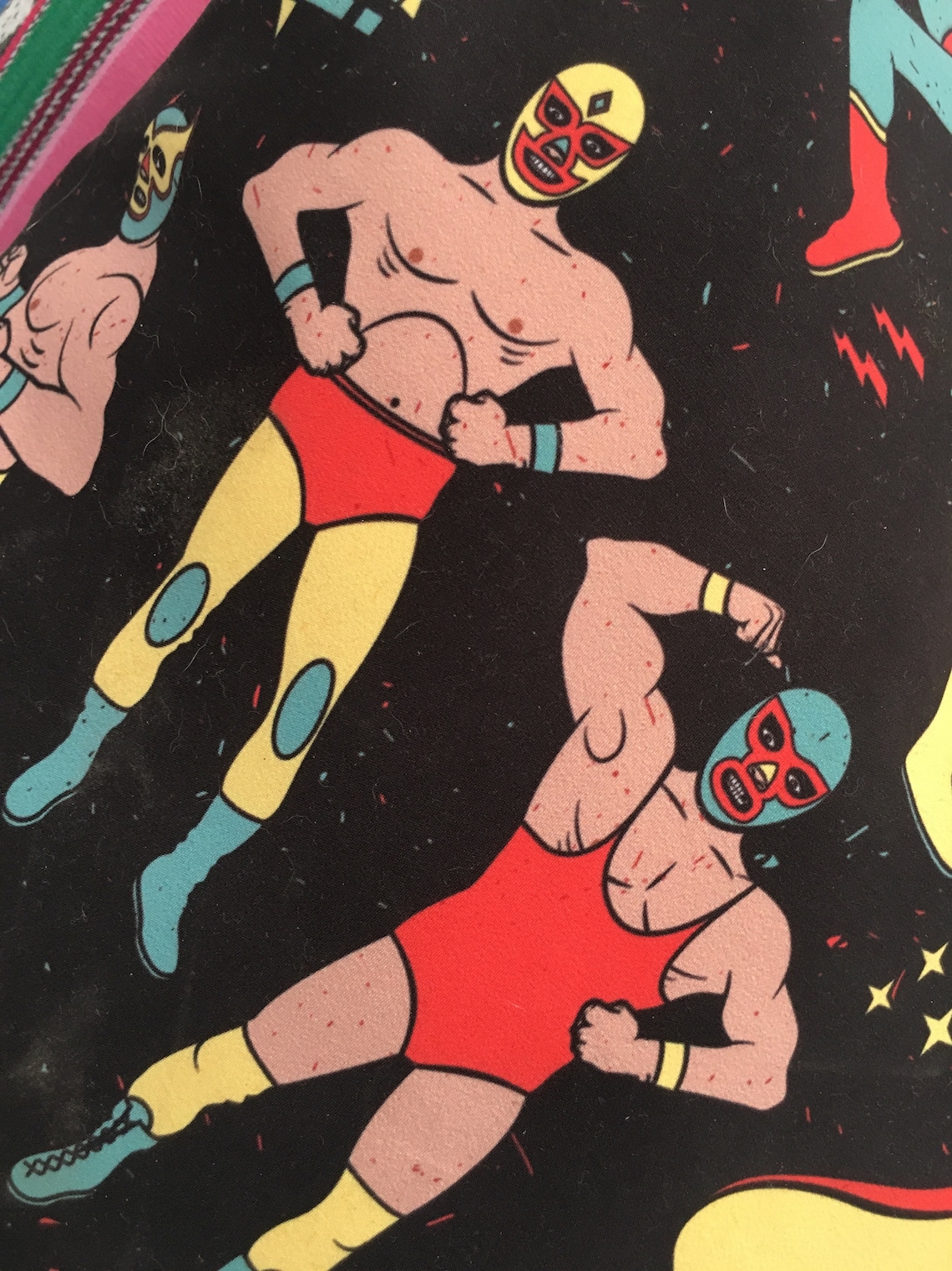 Lucha Libre Stash Bag Wrestling Carry All Cosmetic Bag - Etsy