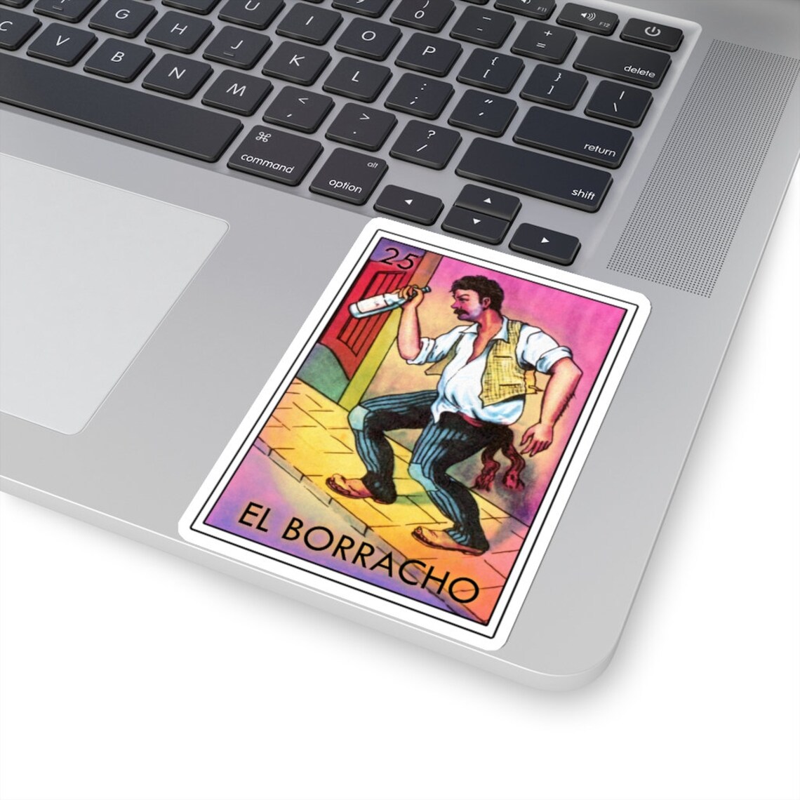 El Borracho Loteria Mexicana Adhesive Decal Mexican Bingo | Etsy