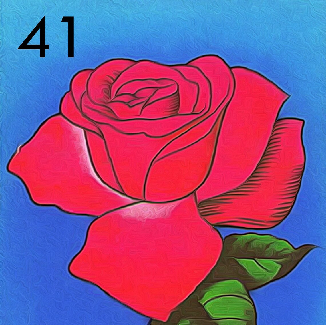 Loteria La Rosa Tin Sign Wall Decor for Hanging Aluminum | Etsy