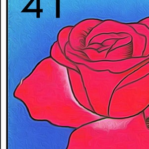 Mexican Loteria La Rosa T-shirt, Mexican Bingo Lottery Card Unisex ...