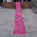 Pink Stairway Runner Distressed Runner Rug Long Narrow - Etsy