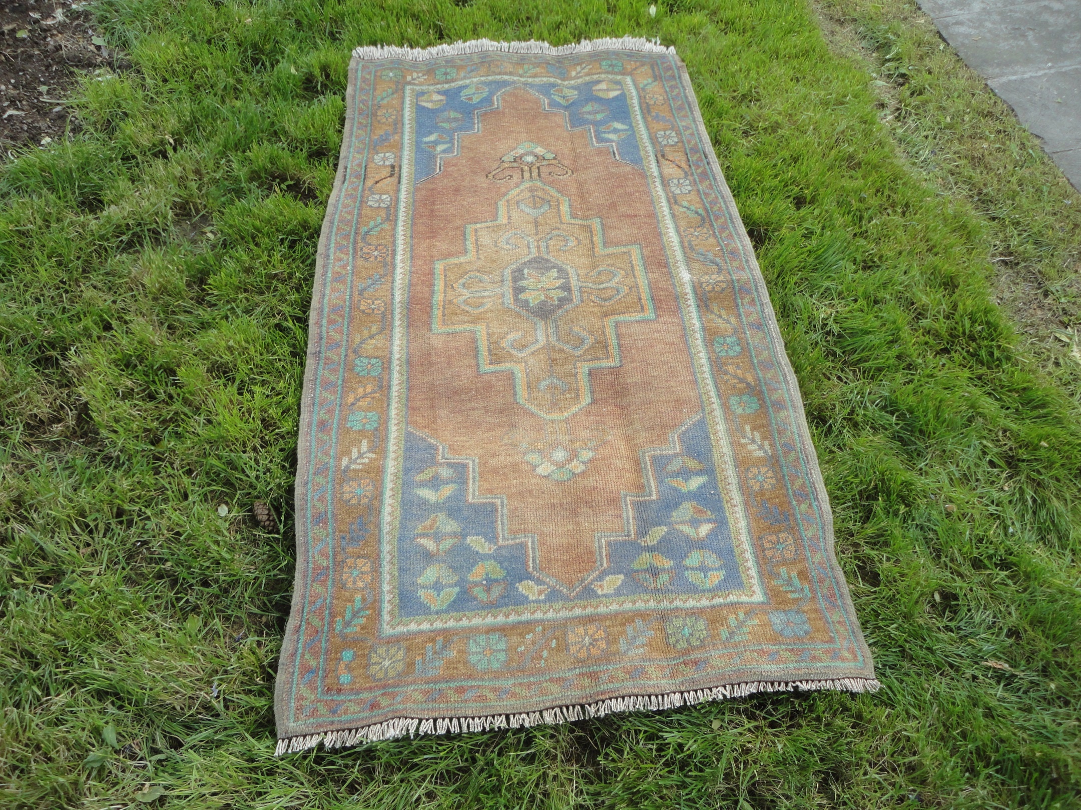 Small Vintage Wool Rugturkish Kids Room Rugdining Room - Etsy