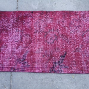 Extra Long Runner Dark Red Runner Rug Boho Stair Treads - Etsy