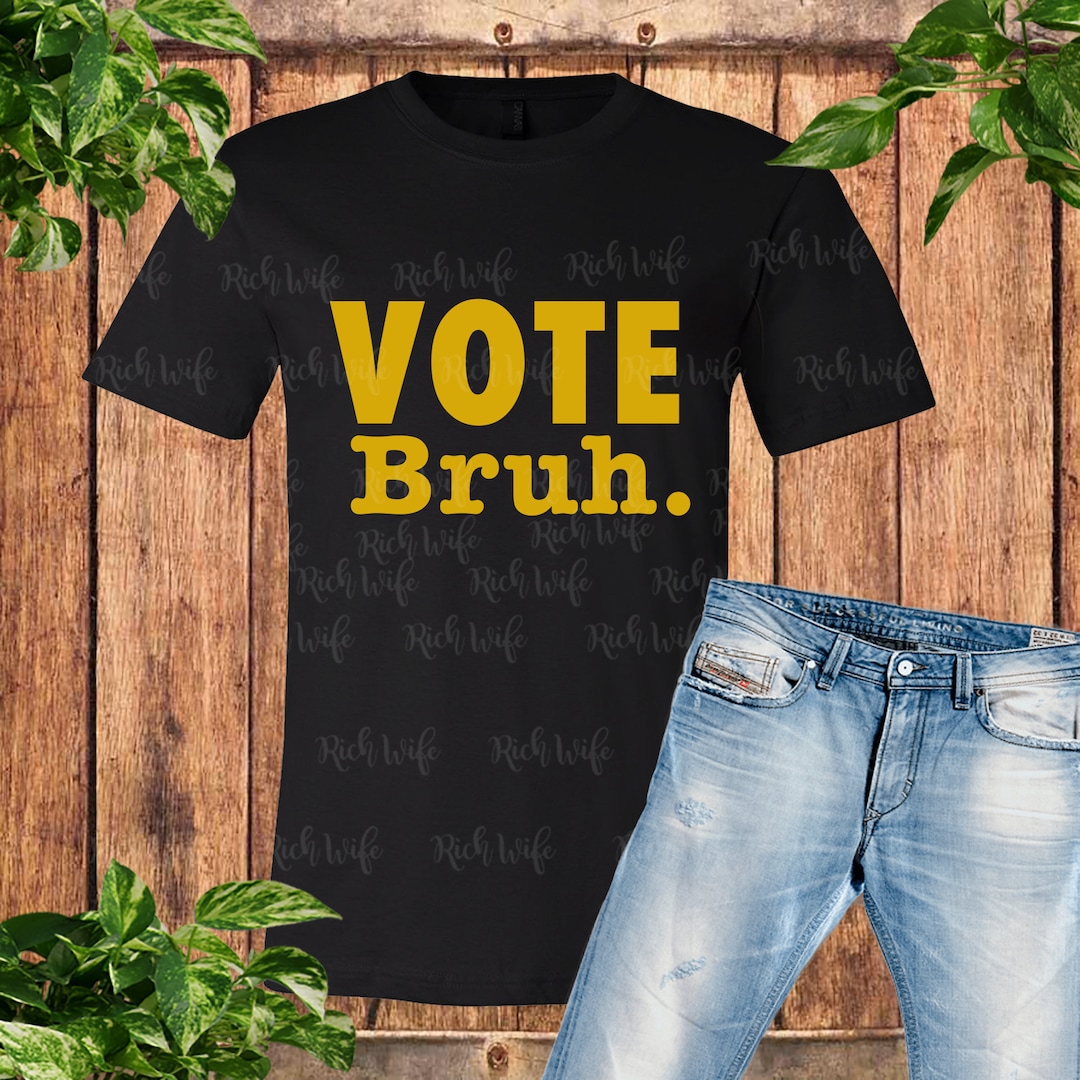 Black Gold Vote, alpha - Etsy