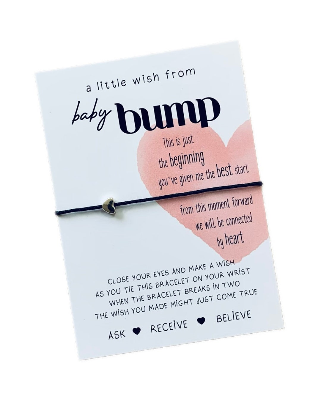 A Little Wish From the Bump Bracelet Gift From the Bump Bump Gift ...