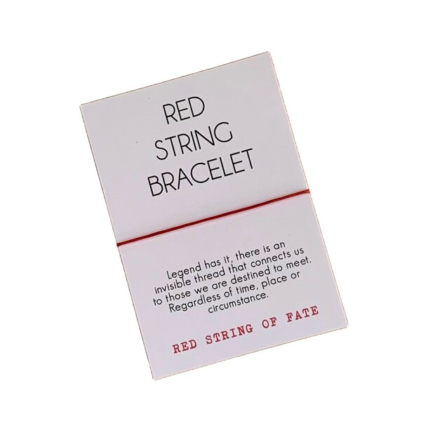 Red String - Etsy