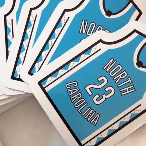 Carolina Tarheels Sticker UNC Sticker Chapel Hill College | Etsy