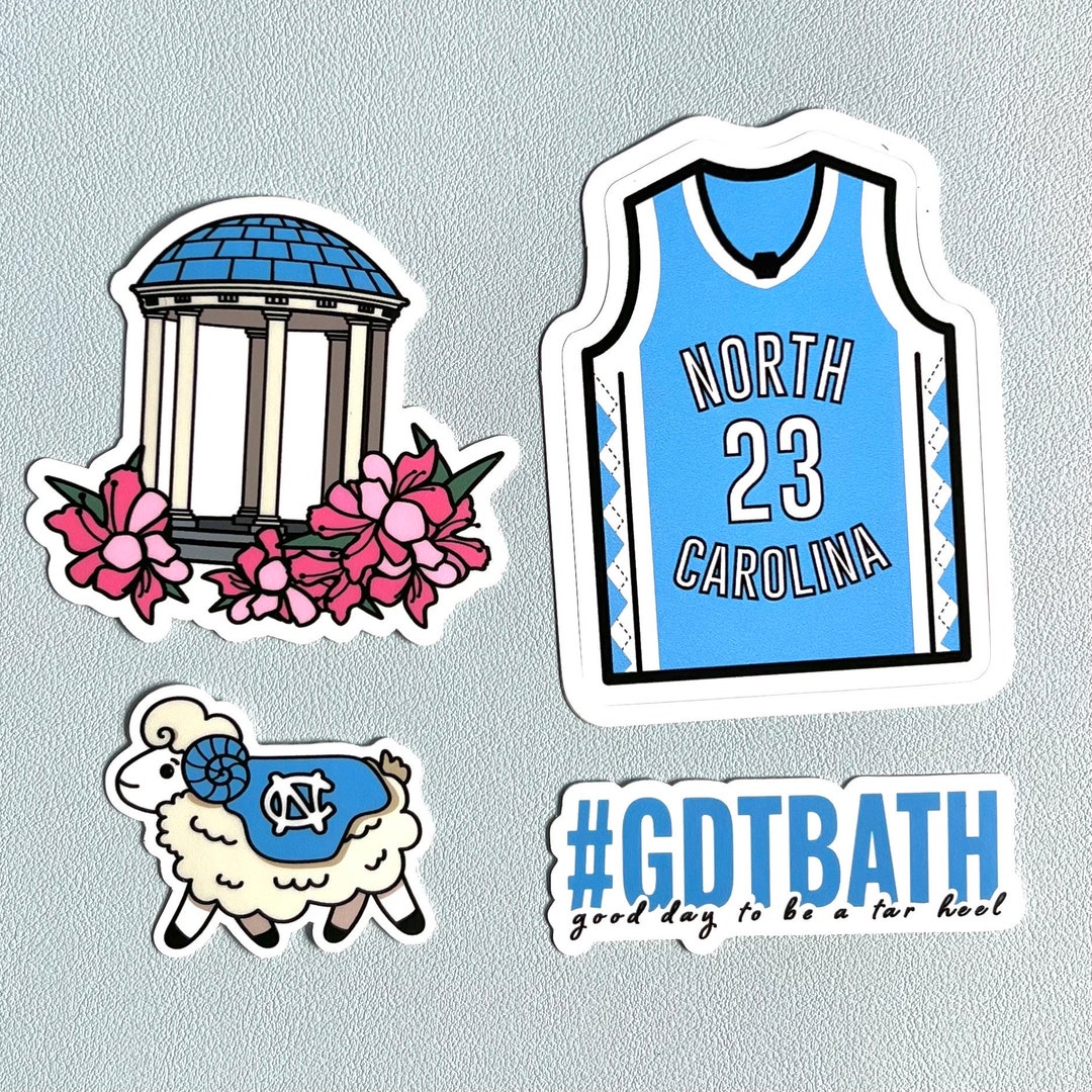 University of North Carolina Chapel Hill Old Well, Ramses, 23 Jersey ...
