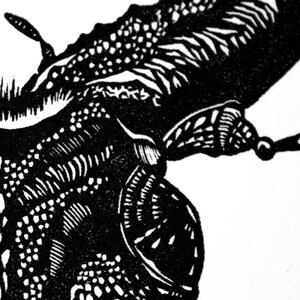 Macrodontia Cervicornis Sabertooth Longhorn Beetle Linocut - Etsy