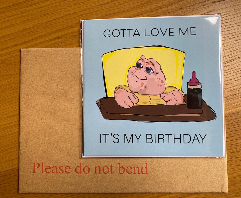 Baby Sinclair Dinosaurs 1990s Art Birthday Card Gotta Love - Etsy