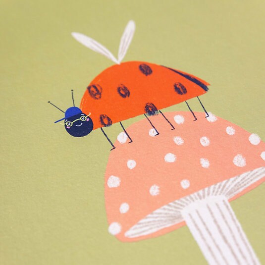 Ladybird A7 Greetings Card | Birthday Card | New Home Card | Ladybug ...