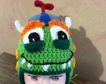 Green monster hat | Etsy