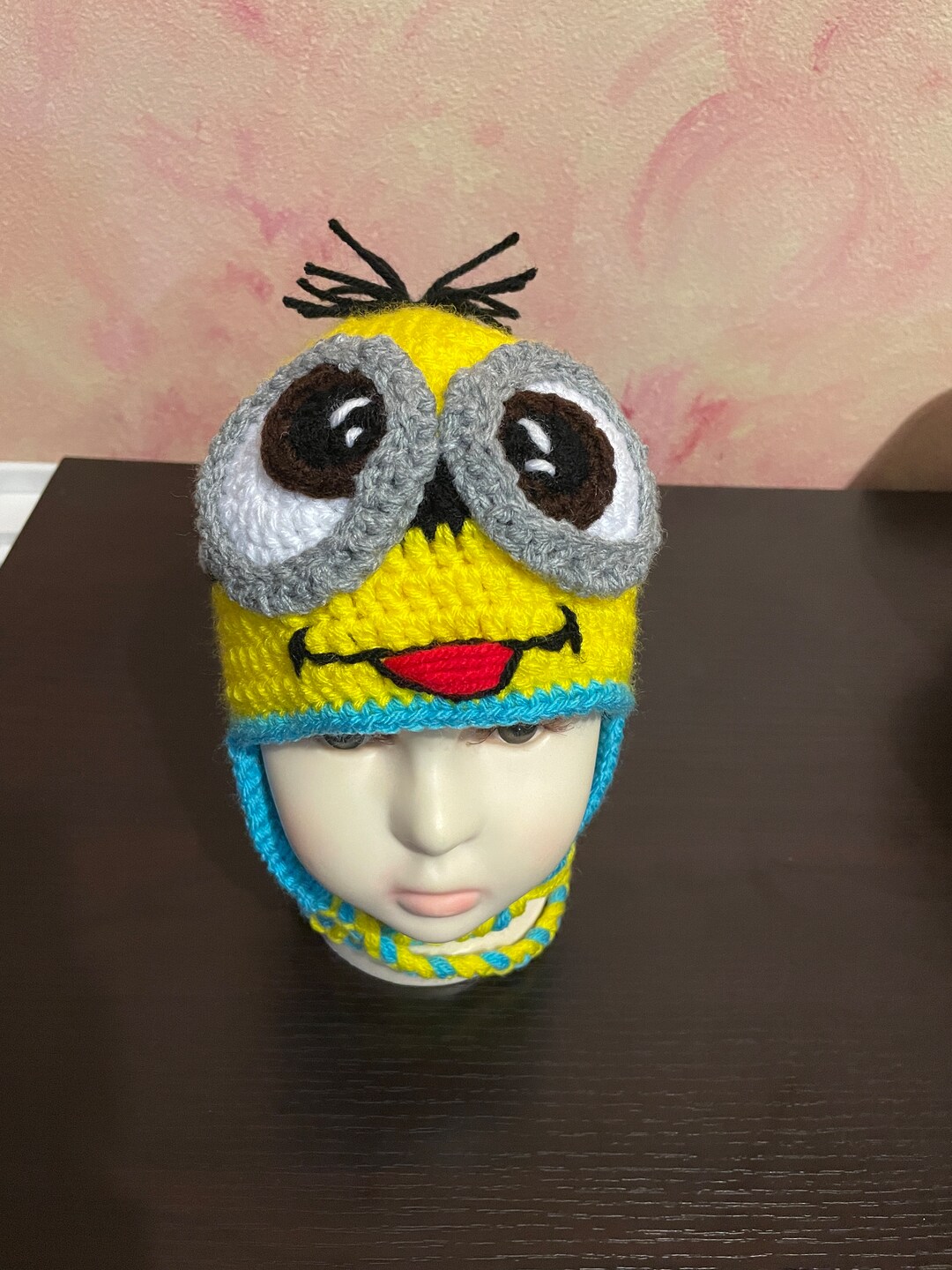 Mini Minion Ear-flap Hat - Etsy