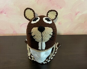 Beaver Hat 6 Sizes Available READY TO SHIP Animal Beaver - Etsy