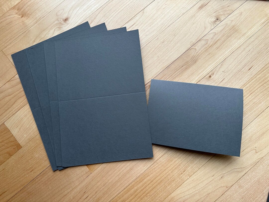 Blank A6 Folded Notecards - Pack of 5 Cards - Etsy