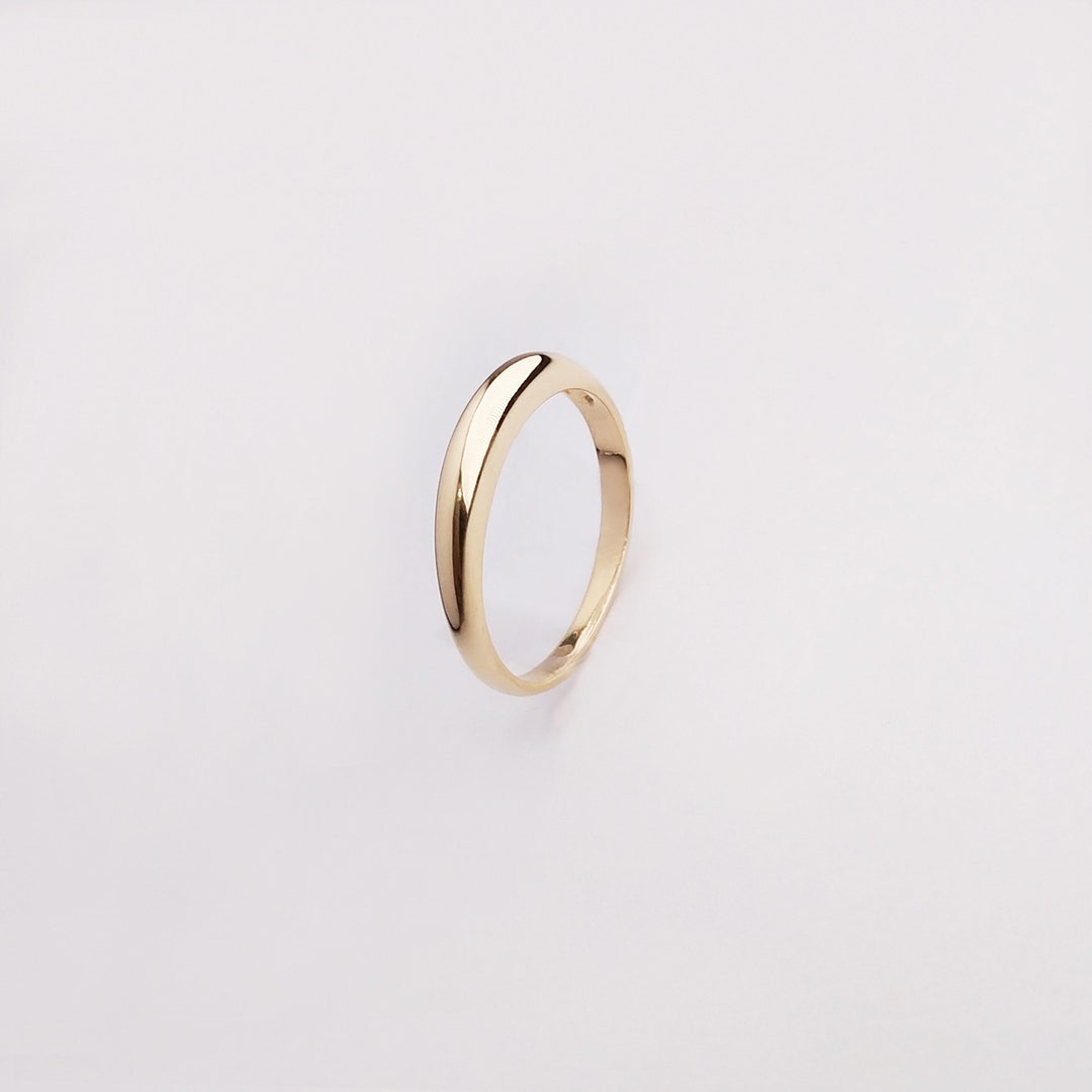 Small Dome Ring, Gold Ring, Statement Ring, Rose Gold Ring, Bubble Ring ...