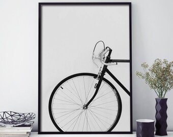 Bicycle poster art | Etsy