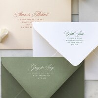 Envelope Printing - Address Printing - Etsy