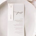 Translucent Vellum 'feast' Wedding Menus place Card - Etsy