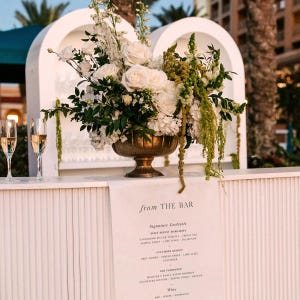 Bar Drinks & Signature Cocktails Menus in Linen Fabric - Etsy