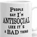 Funny People Say I'm Antisocial Like It's a Bad Thing - Etsy
