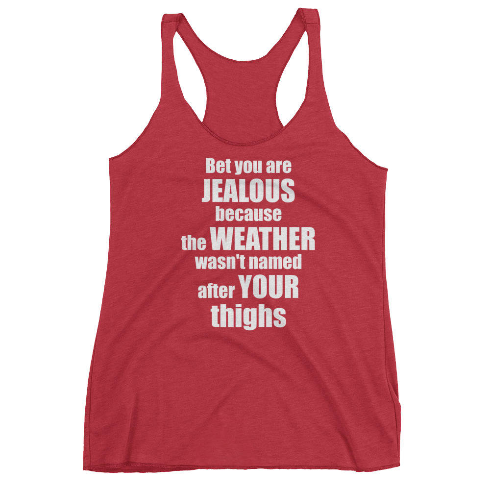 Funny Workout Tank Top for Women Bet You Are Jealous the - Etsy