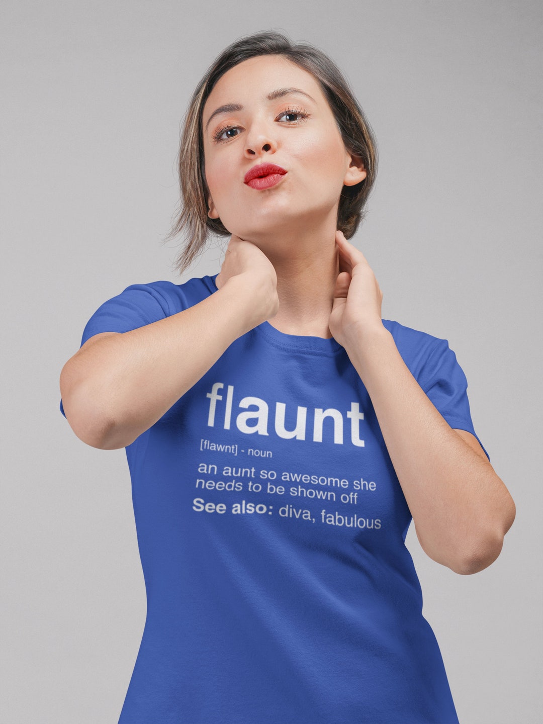 Super Aunt Gift Shirt, Gift for Aunt, Flaunt Definition Shirt, Fabulous ...