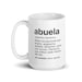 Abuela Spanish Definition Gift Mug Present for Grandma - Etsy