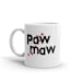 Dog Lover Grand Paw Maw Coffee Mug Pet Grandmother Tea Mug Granddog ...