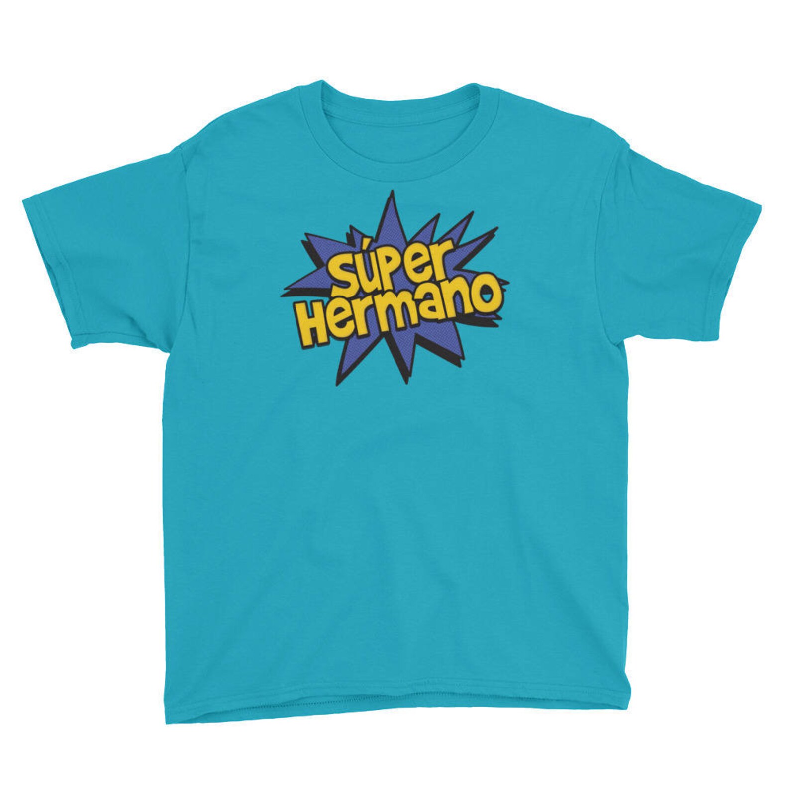 Super Hermano Spanish Brother Tshirt Super Hero Bro Shirt | Etsy