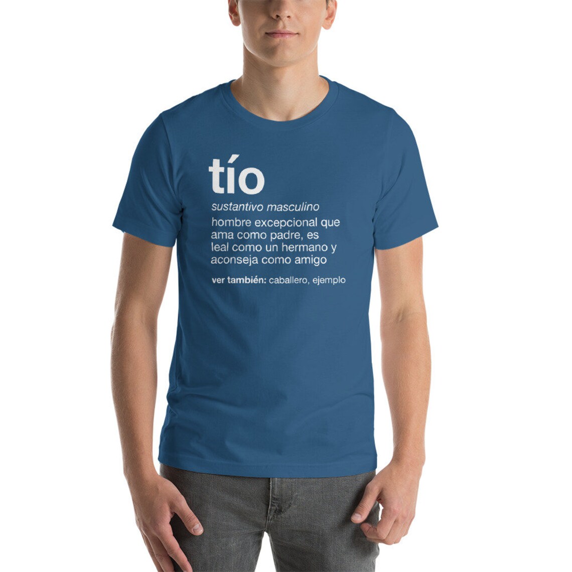 Tio Definition Tshirt Spanish Tio Gift Uncle Unisex - Etsy