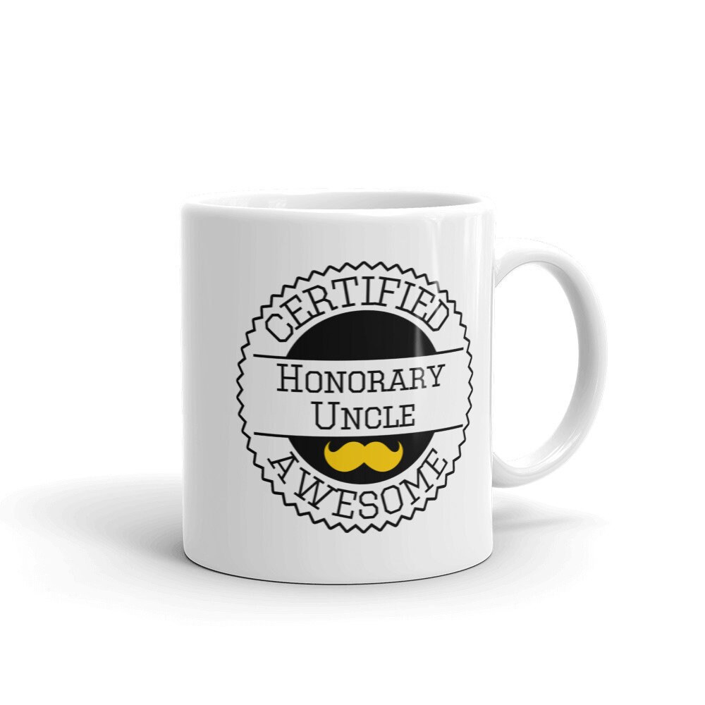 Honorary Uncle: Certified Awesome Gift Mug Pregnancy Birth - Etsy