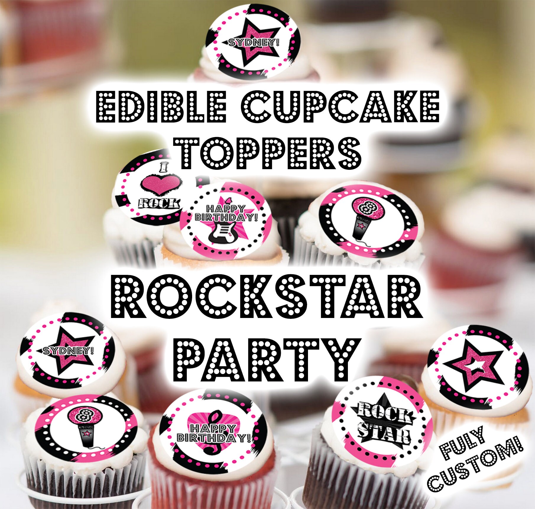 Edible Stars For Cupcakes