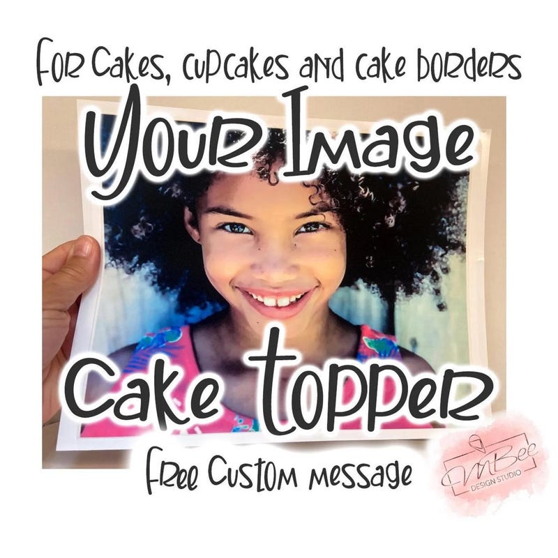 Edible Logo for Cupcake - Etsy