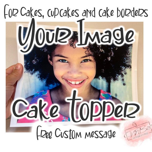 Edible Cake Topper - Etsy