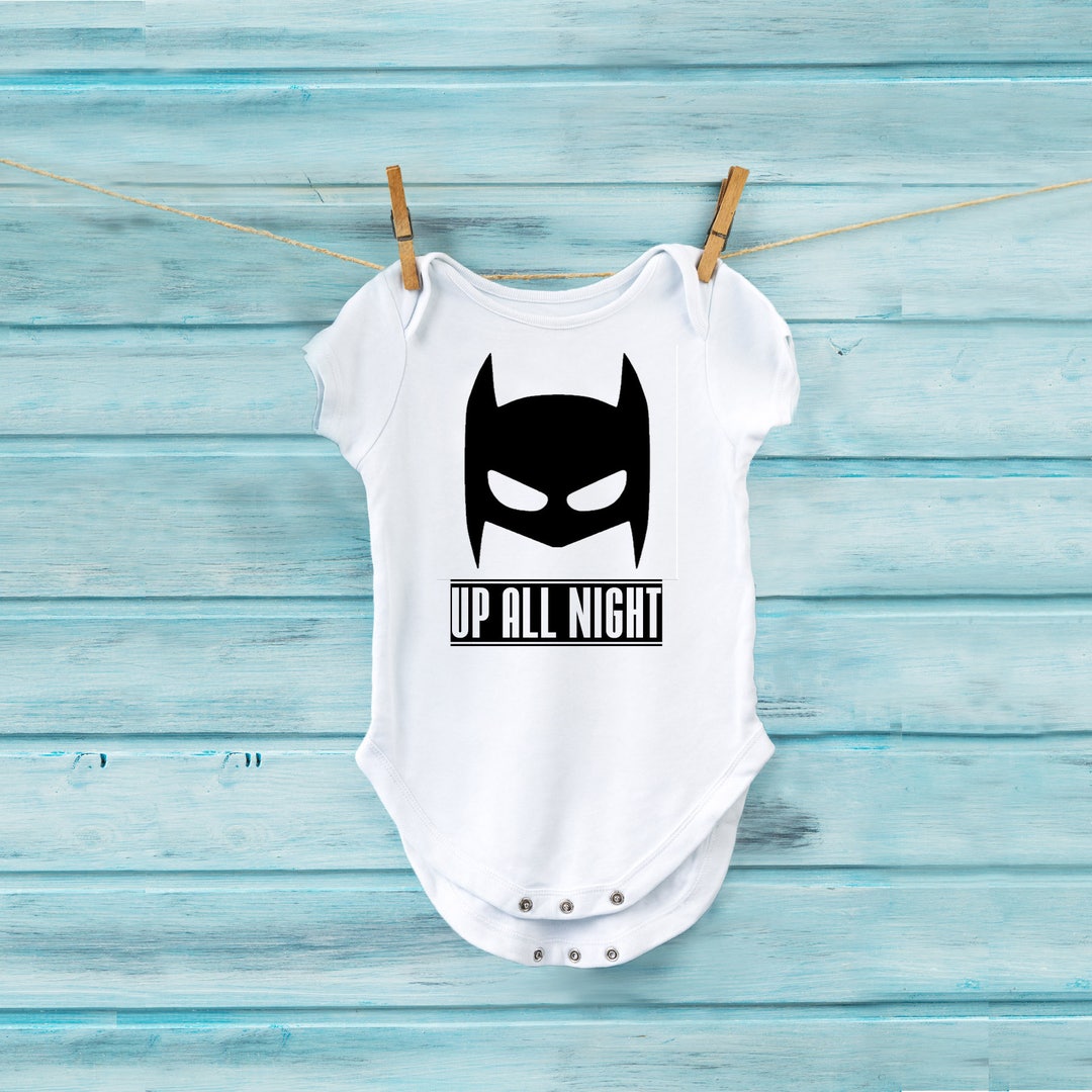 Batman up All Night Baby Onesie Baby Shower Gift Baby - Etsy