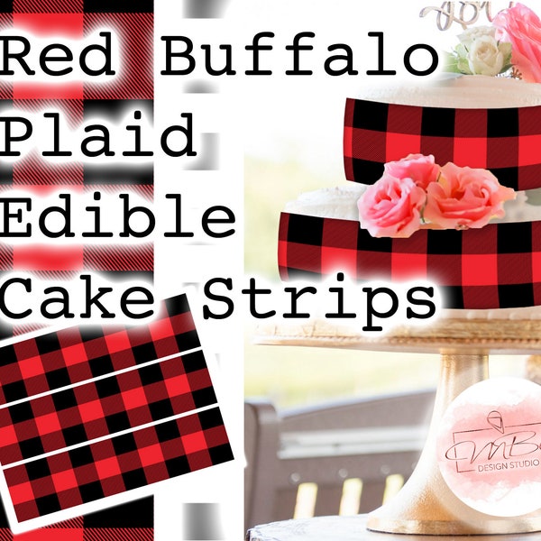 Buffalo Plaid Cake - Etsy